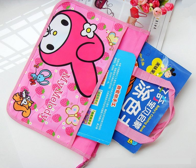 Tsum Tsum (Blue A) Tote Tuition Bag - School Activity Bag - A4 size Bag